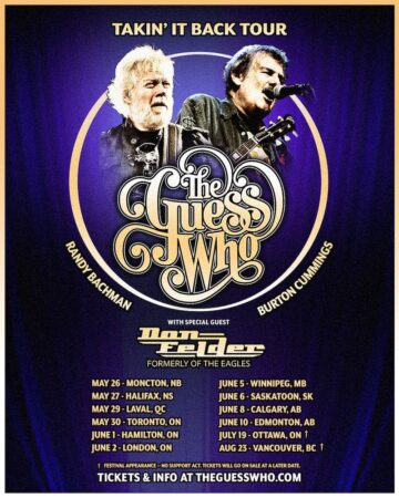 SPILL NEW MUSIC: BURTON CUMMINGS AND RANDY BACHMAN TOUR TOGETHER AS THE ...