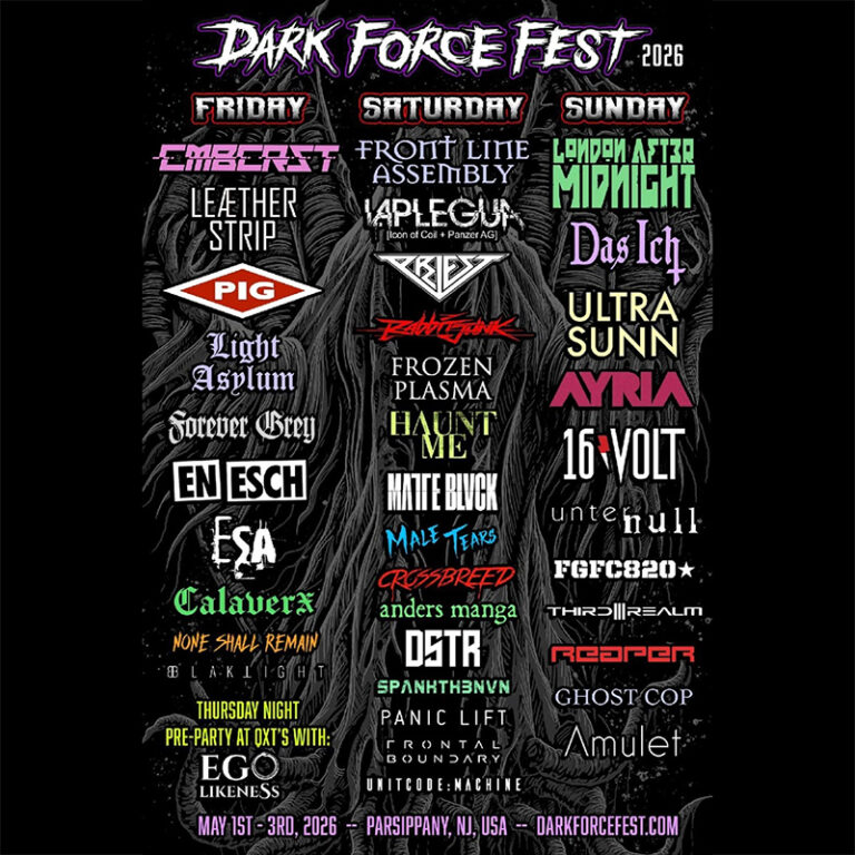 SPILL NEWS: DARK FORCE FEST UNVEILS DAILY LINEUP | FESTIVAL RUNS FROM ...